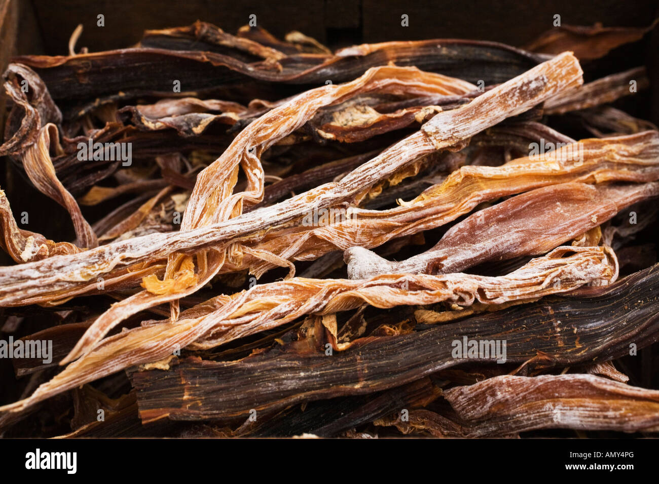 Close-up of dried sticks of spice Stock Photo - Alamy