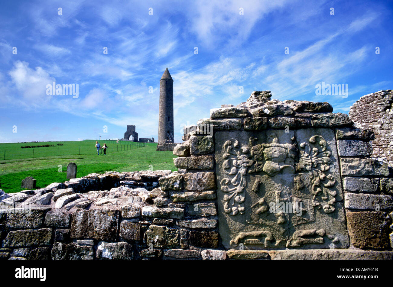 Devenish Island Co. Fermanagh Northern Ireland Stock Photo - Alamy