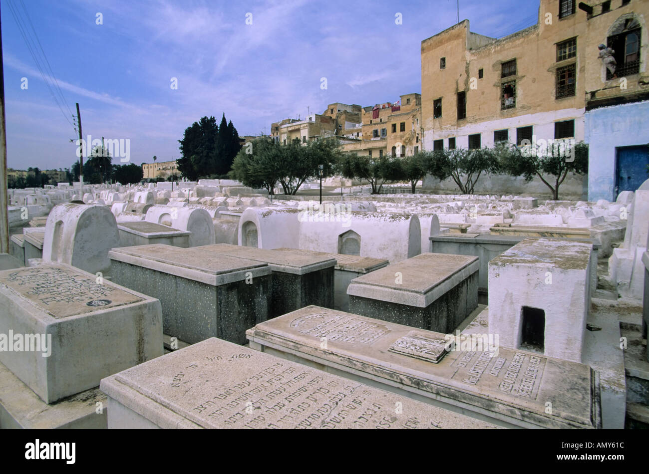 Jewish cemetery, Fes, Morocco Stock Photo - Alamy
