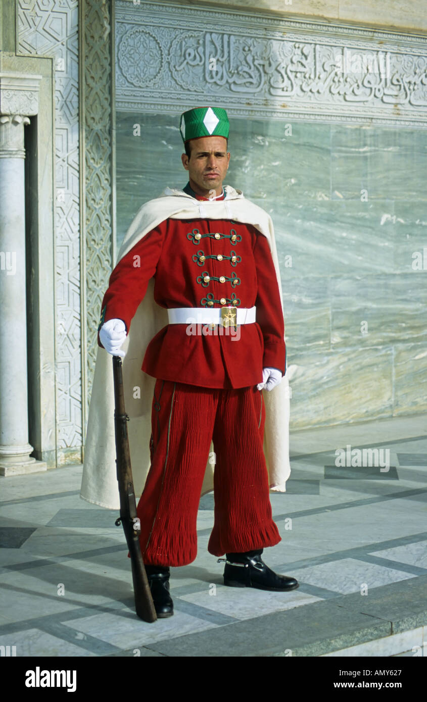 Moroccan royal guard hi-res stock photography and images - Alamy