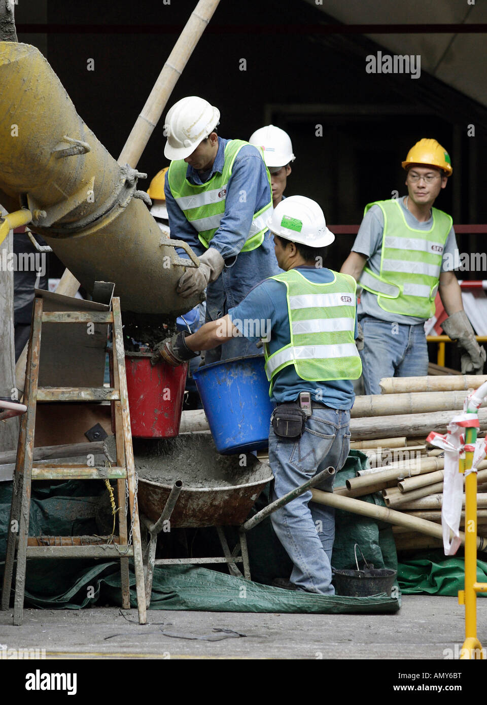 Concrete buckets construction hi-res stock photography and images - Alamy