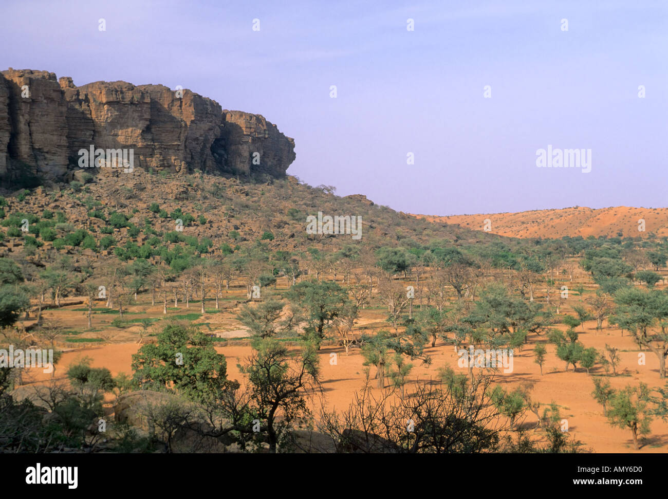 Bandiagara escarpment (Falaise de Bandiagara), Mali Stock Photo - Alamy