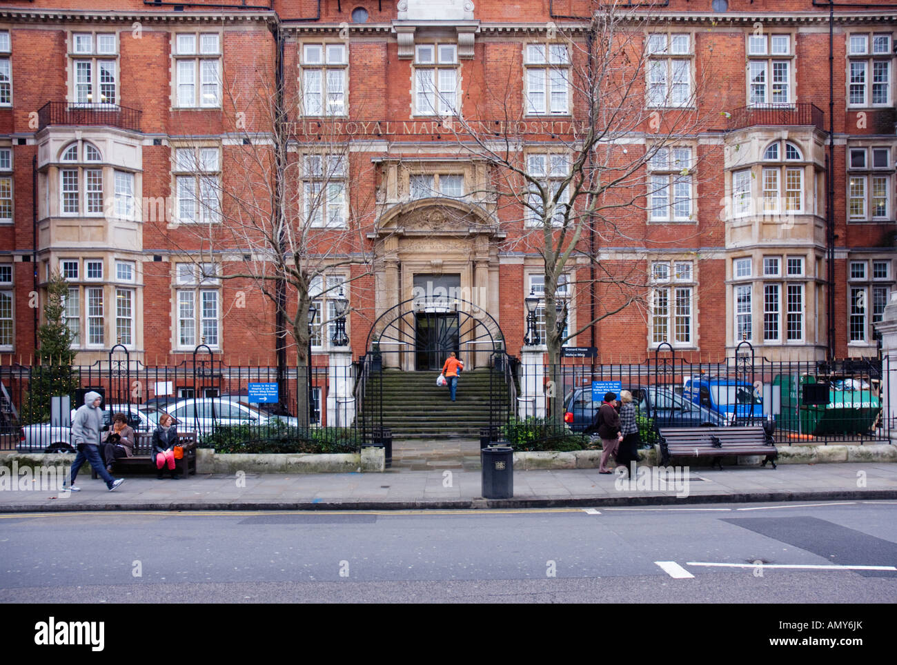 Royal Marsden Hospital front Stock Photo - Alamy