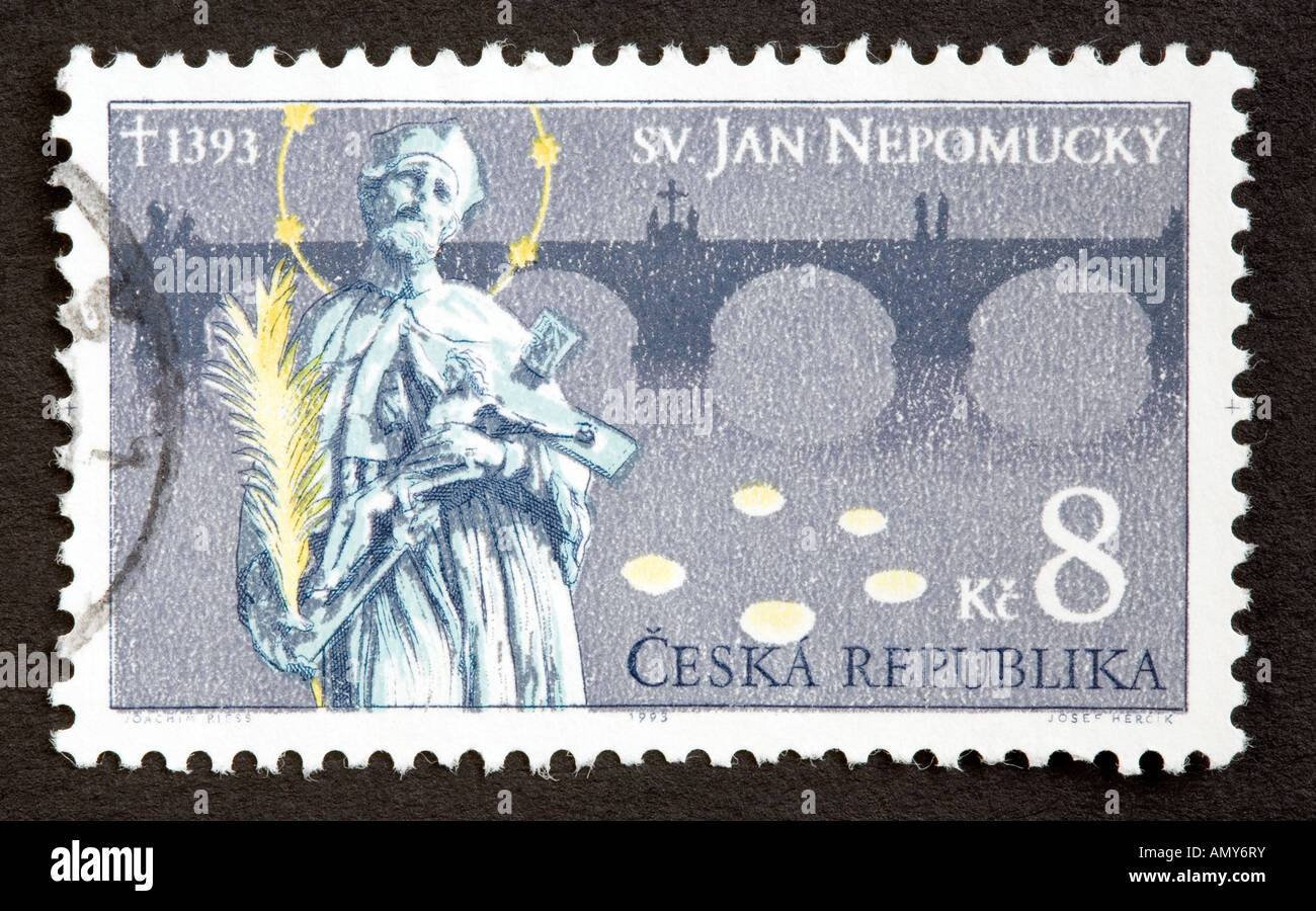 Czech postage stamp hi-res stock photography and images - Alamy