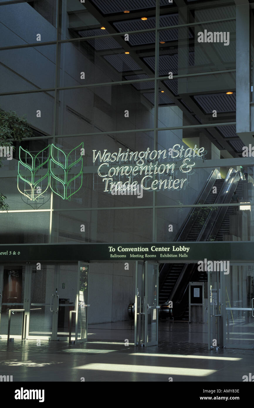 Washington State Convention Center Interior View Seattle Washington ...