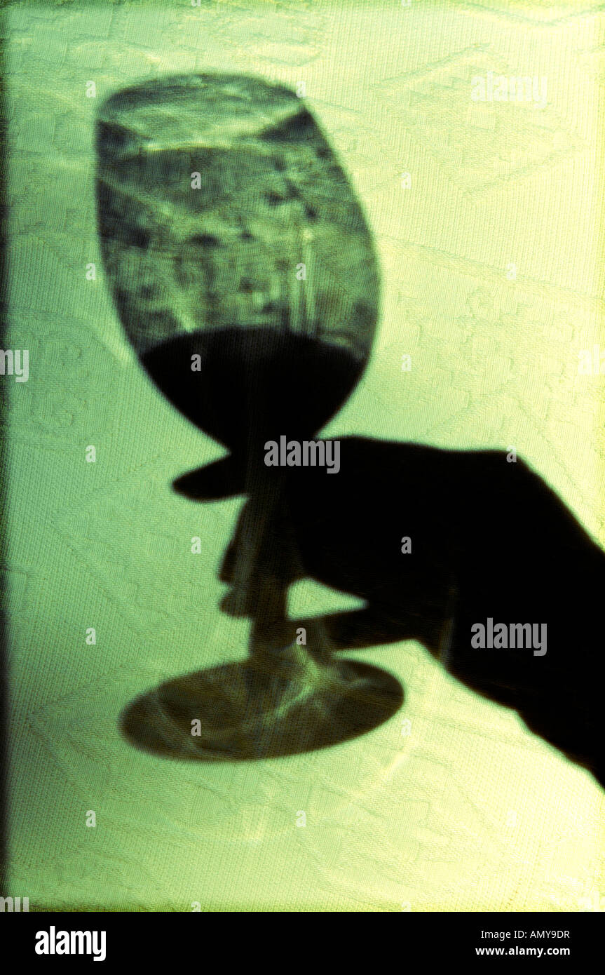 female holding wine glass alcohol vino reflection shadow attractive art ...