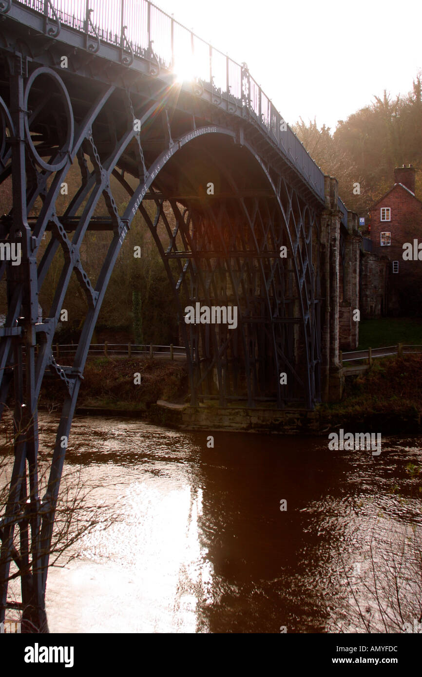 First iron bridge in the world hi-res stock photography and images - Alamy