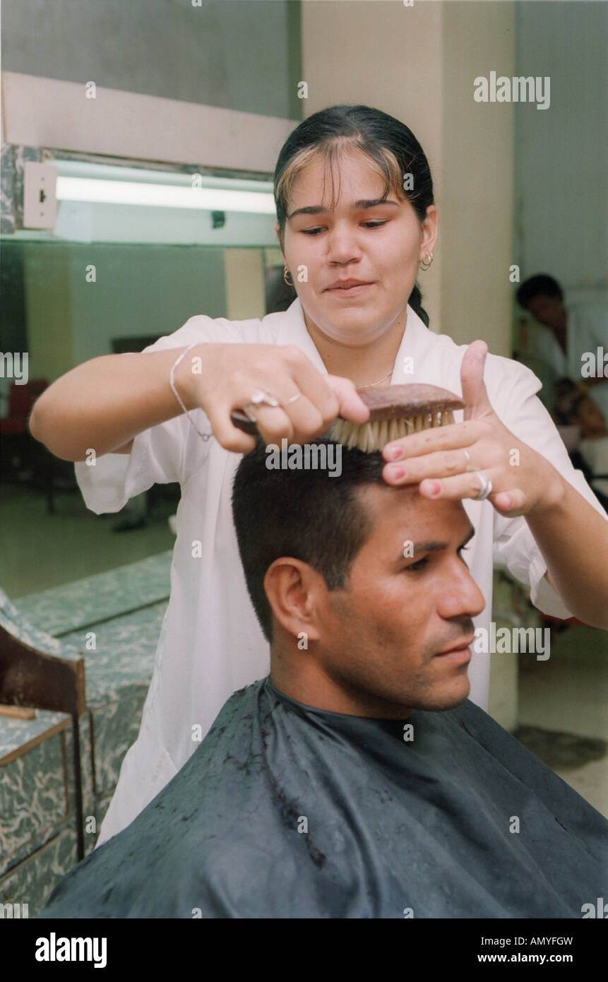 Cuban haircut hi-res stock photography and images - Alamy