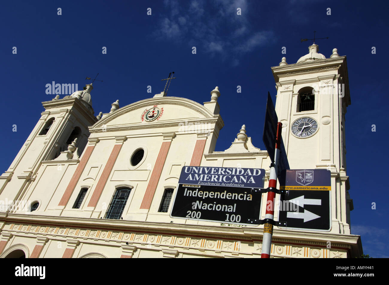 Cathedral Asuncion Paraguay Stock Photo - Alamy