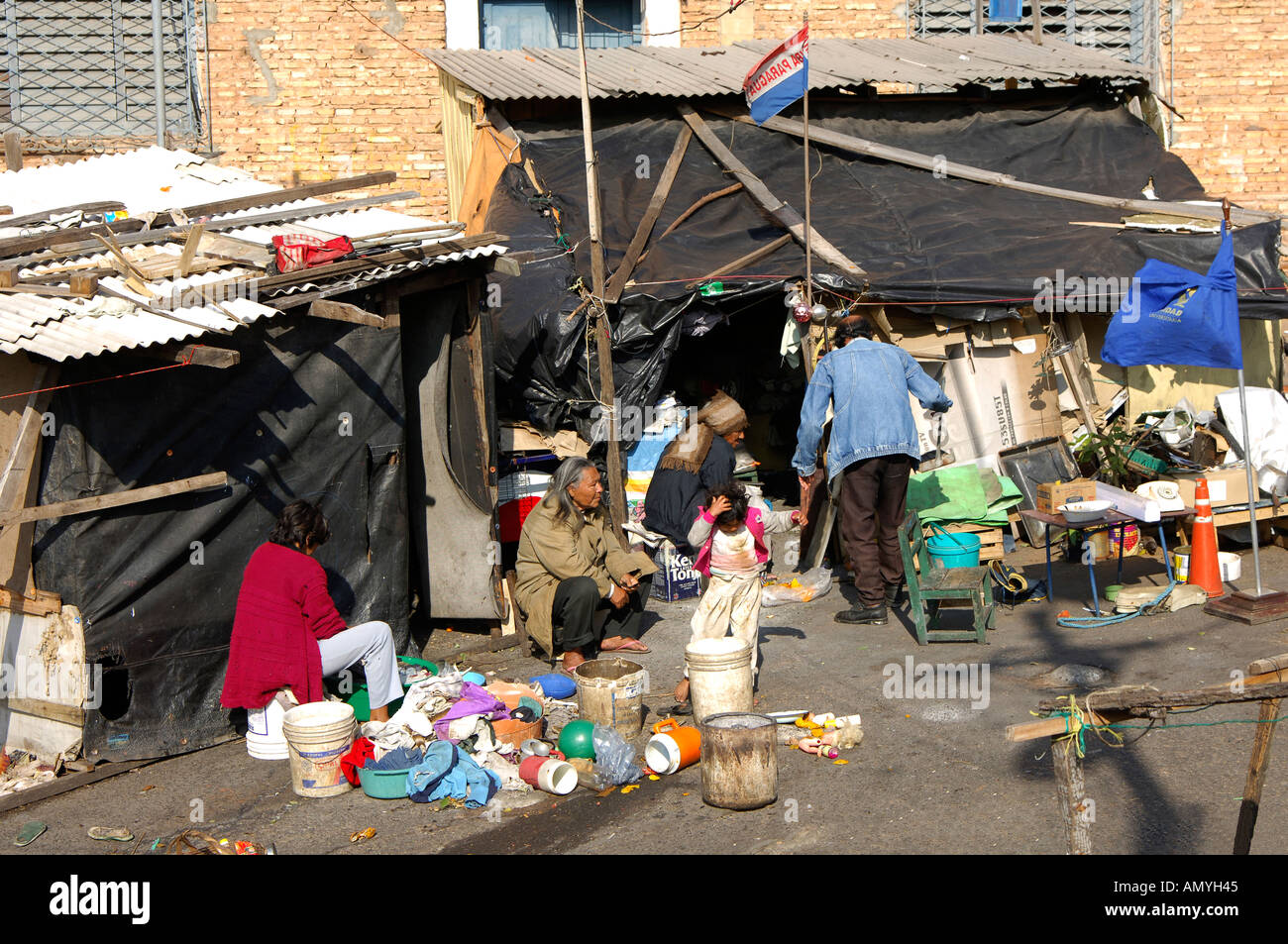 Squatter america hi-res stock photography and images - Alamy