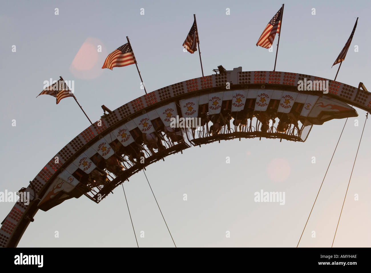 Midway ride puyallup fair puyallup hi-res stock photography and images ...