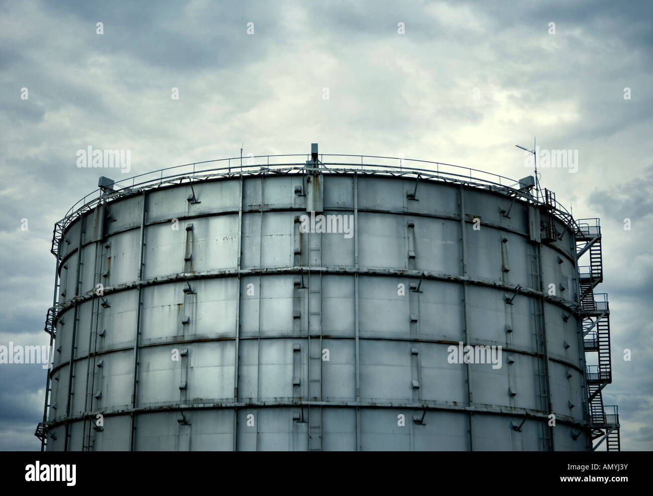 Gasometer structure gas works gasworks energy architecture england uk ...