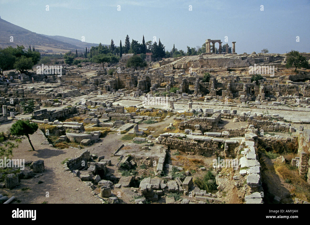 Ancient city of corinth hi-res stock photography and images - Alamy