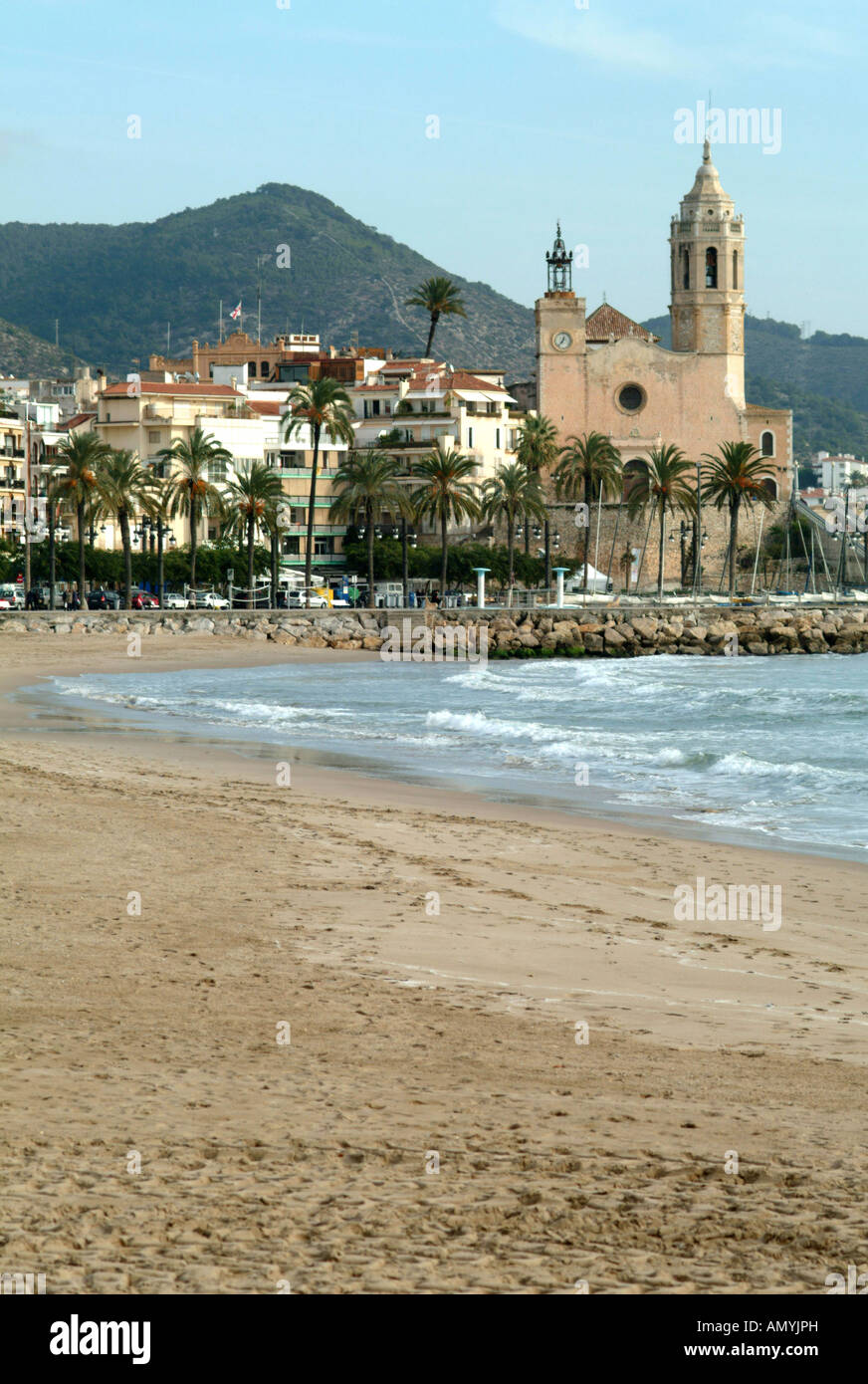 Church of sant bartolomeu and santa tecla hi-res stock photography and ...