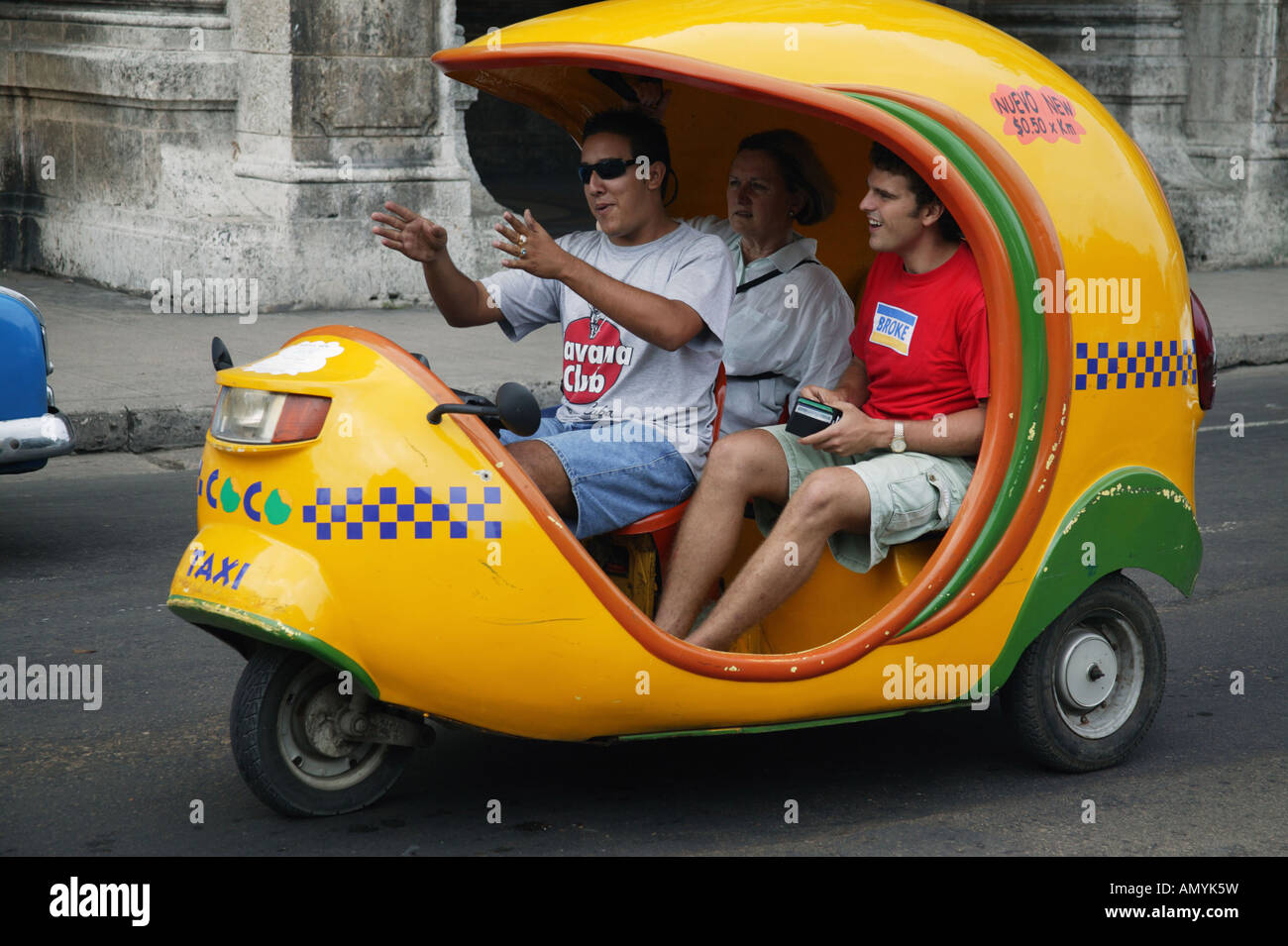 Coconut taxi hi-res stock photography and images - Alamy