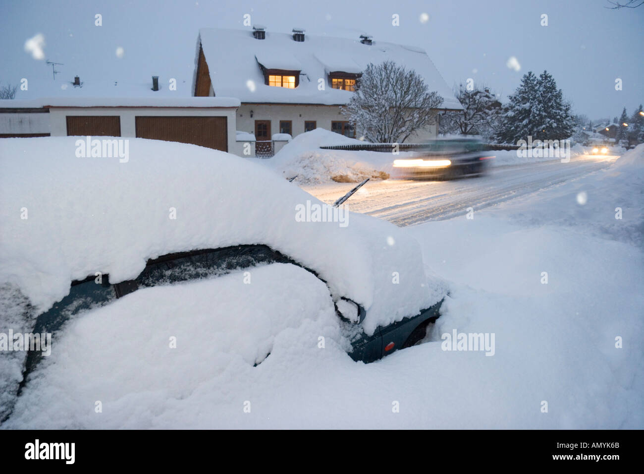 Car buried germany hi-res stock photography and images - Alamy