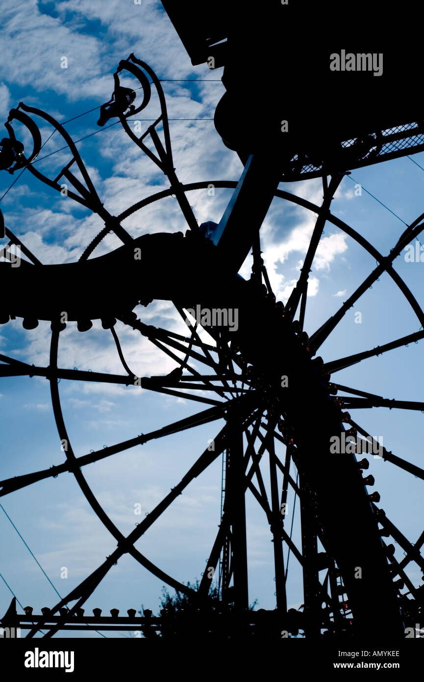 county fair displays ferris, wheel, ride Stock Photo - Alamy