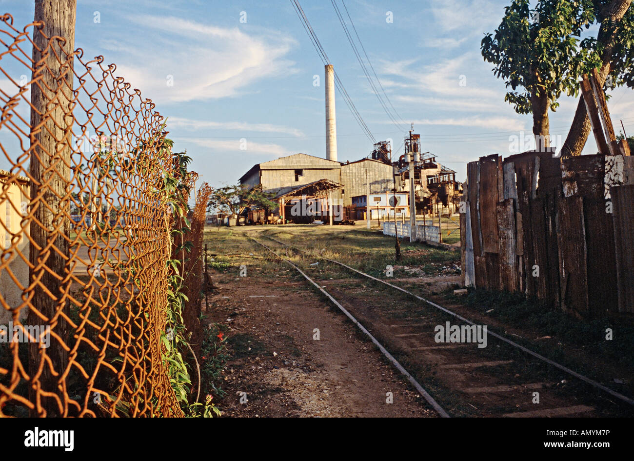 Sugar mill in the province of Matanzas Cuba Stock Photo - Alamy