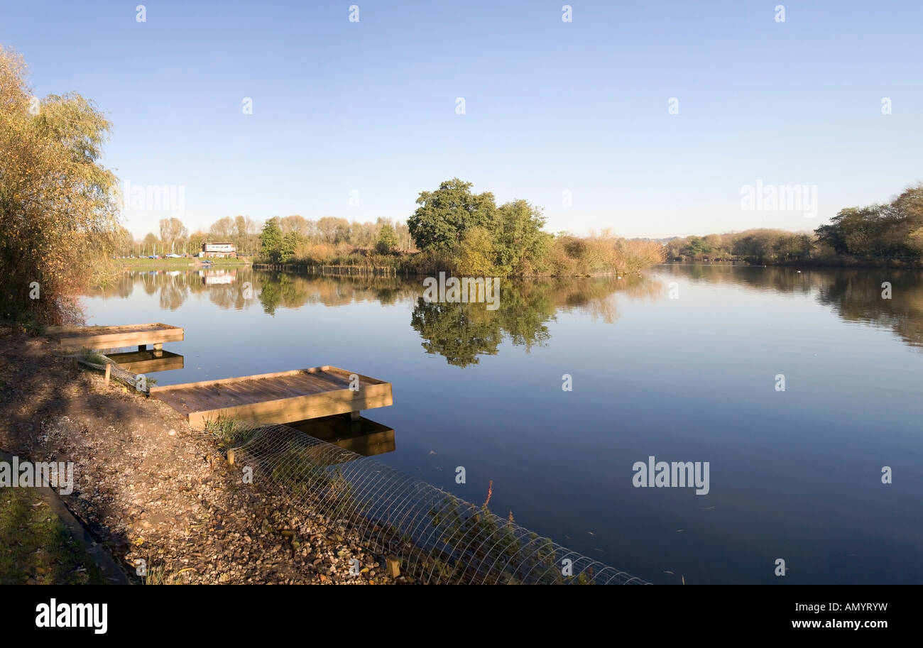 arrow valley lake country park redditch worcestershire midlands england ...