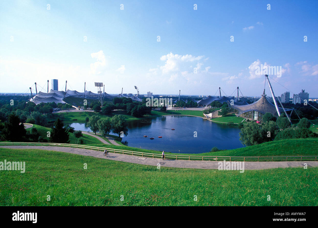 Olympic swimming pool munich germany hi-res stock photography and ...