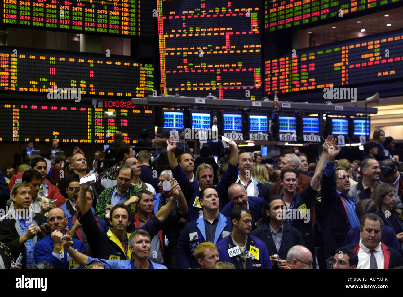 USA, Illinois, Chicago, Board of Trade's Agriculture and Financial ...