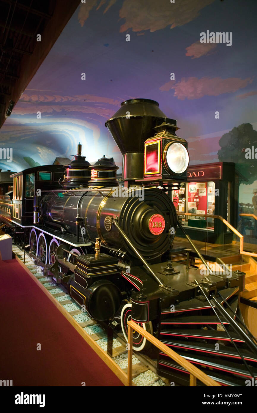 Steam locomotive 1880 hi-res stock photography and images - Alamy