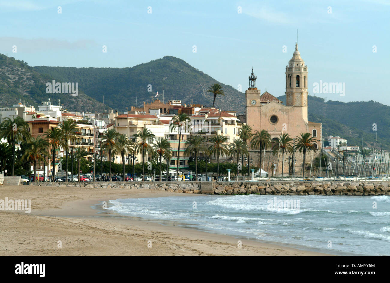 Church of sant bartolomeu and santa tecla hi-res stock photography and ...