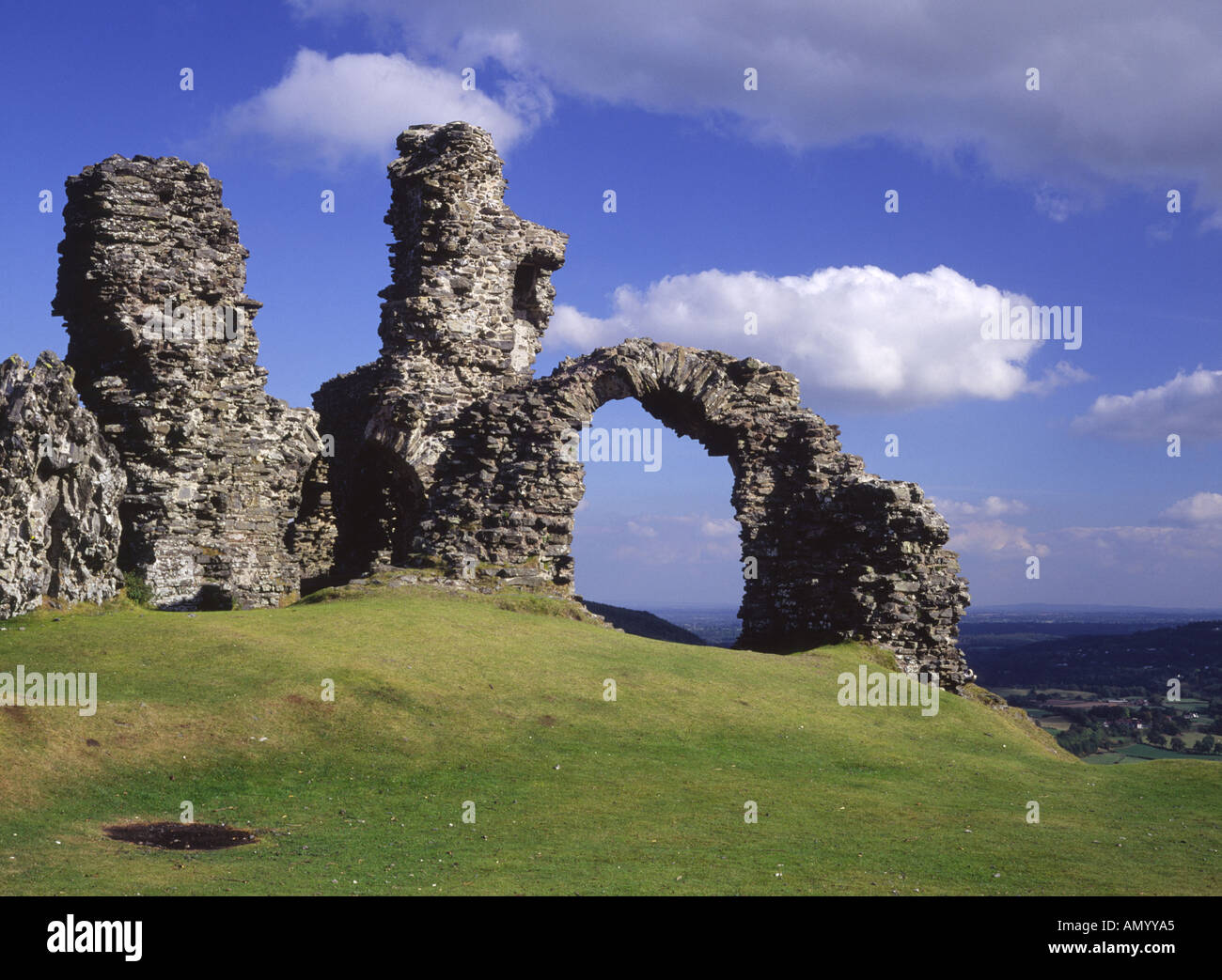 Castell dinas bran hi-res stock photography and images - Alamy