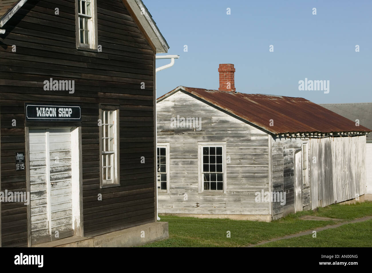 USA, IOWA, Amana Colonies, West Amana: Traditional Amana Colony ...