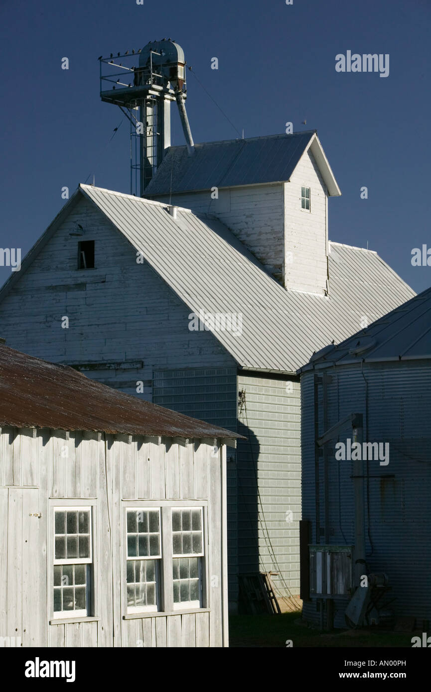 USA, IOWA, Amana Colonies, High Amana: Farm Buildings Stock Photo - Alamy