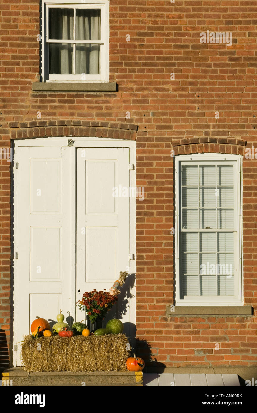 USA, IOWA, Amana Colonies, Amana: Building Details Stock Photo - Alamy