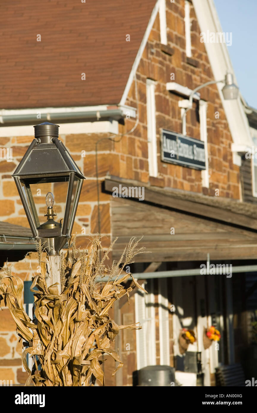 USA, IOWA, Amana Colonies, Amana: Building Details Stock Photo - Alamy