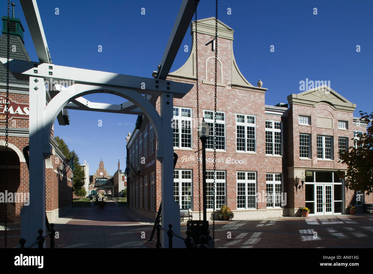 USA, IOWA, Pella: Dutch Architecture Stock Photo - Alamy