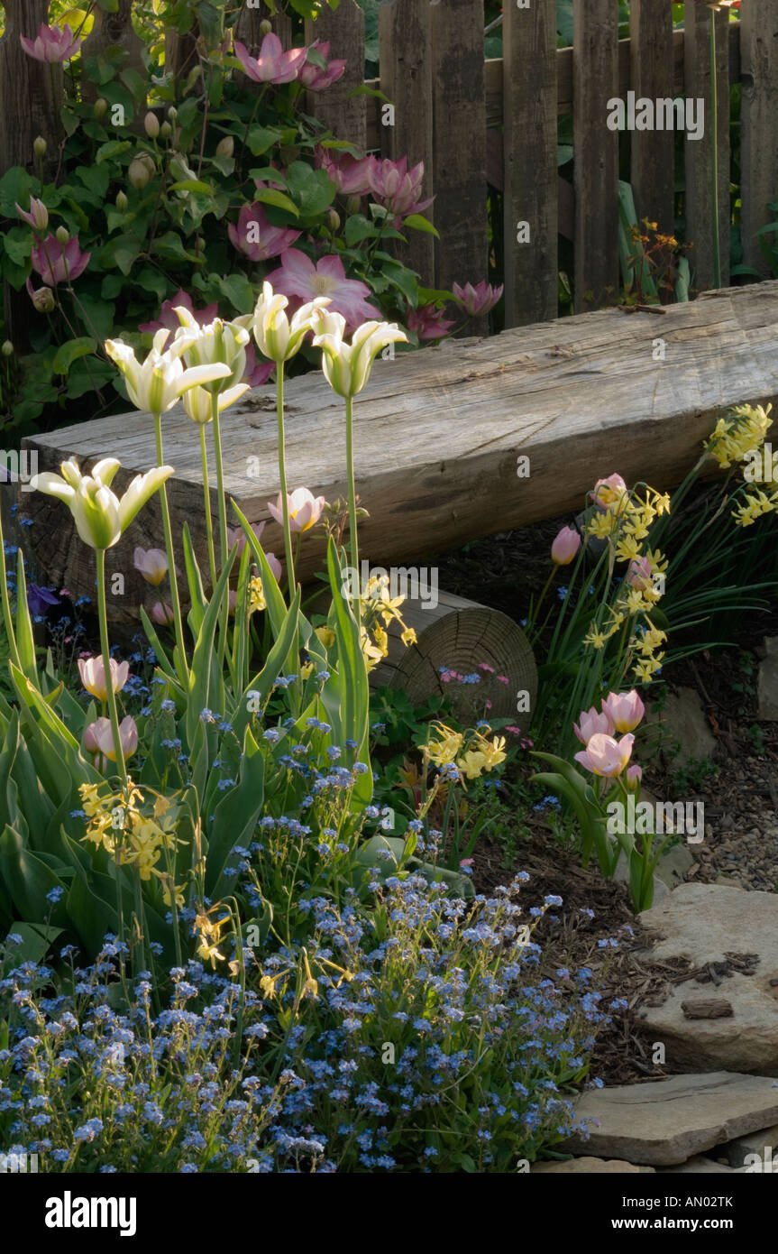 Spring flower arrangment Pennsylvania USA Stock Photo - Alamy