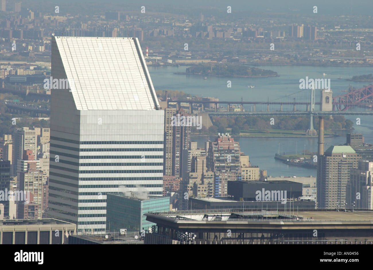 Manhattan Aerial Views Stock Photo - Alamy