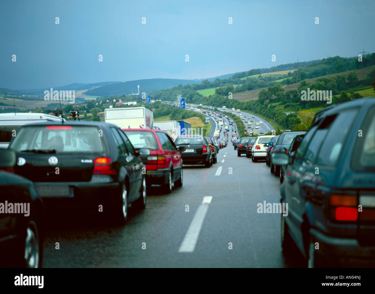 Left hand traffic freeway hi-res stock photography and images - Alamy
