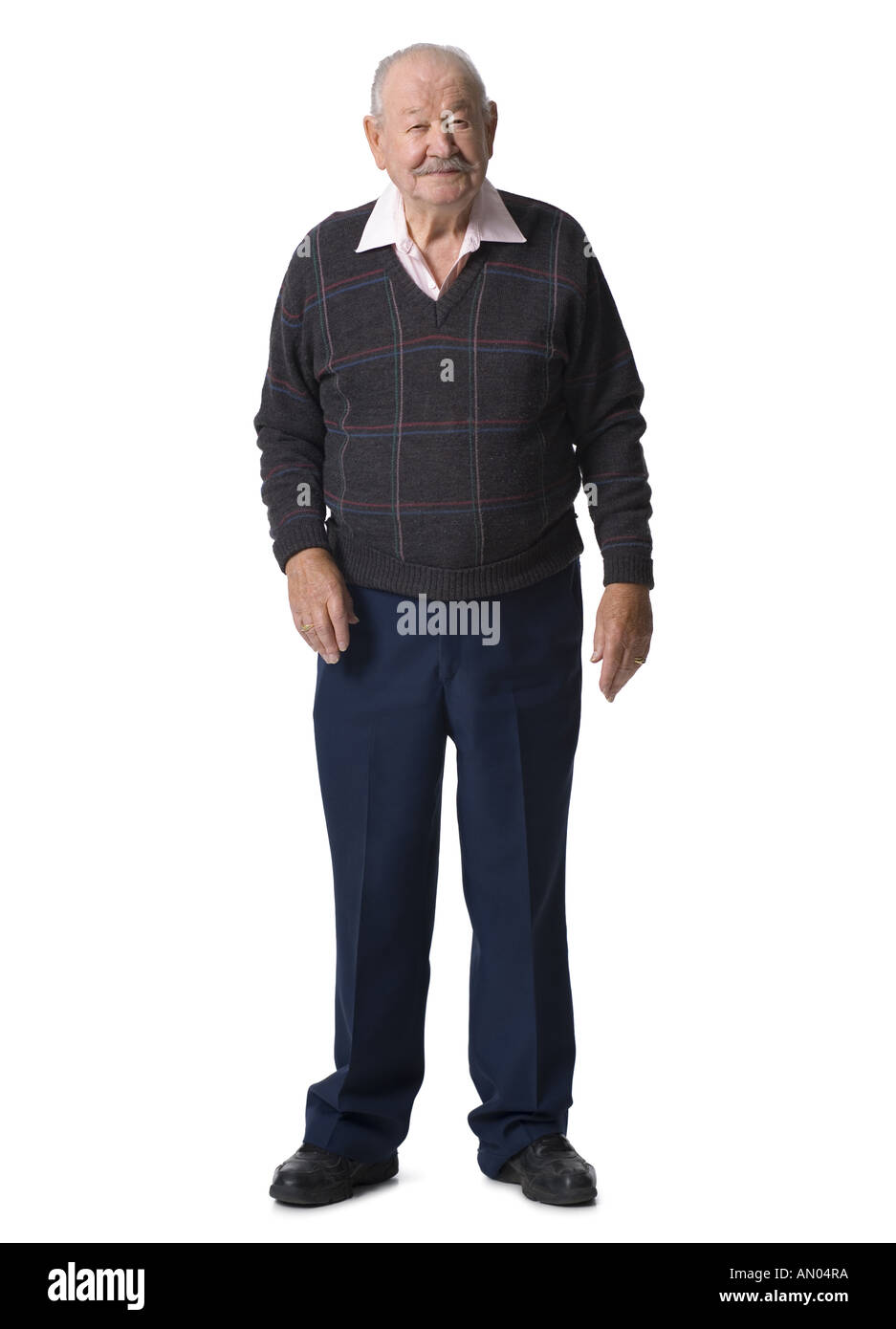 Portrait of a senior man standing Stock Photo - Alamy
