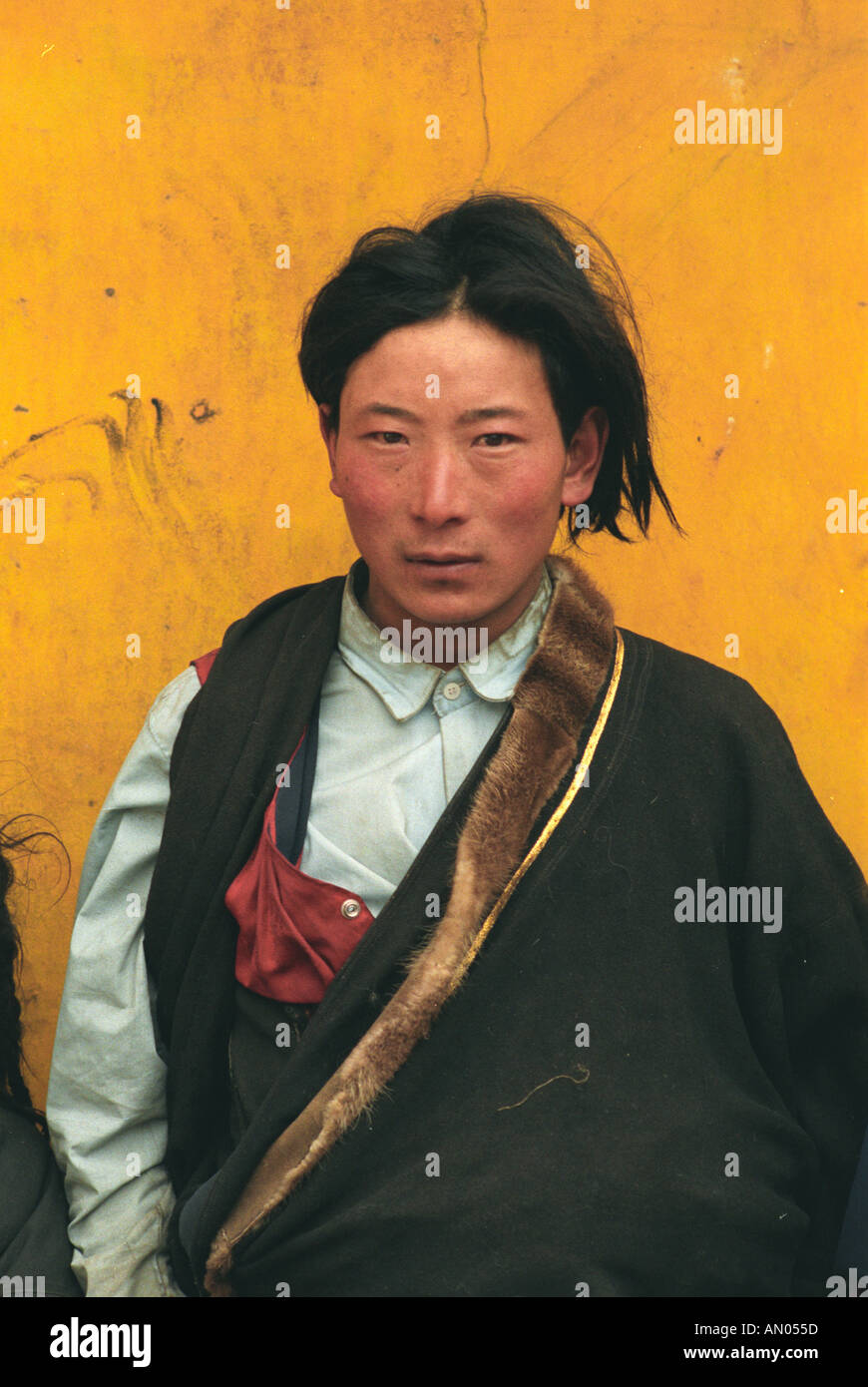 Tibet people and land Stock Photo - Alamy
