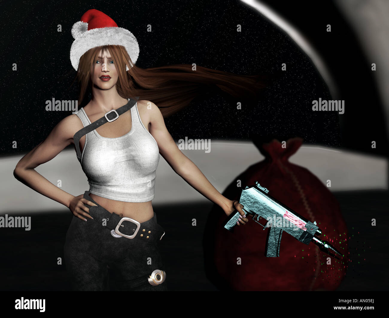 Santas little helper hi-res stock photography and images - Alamy