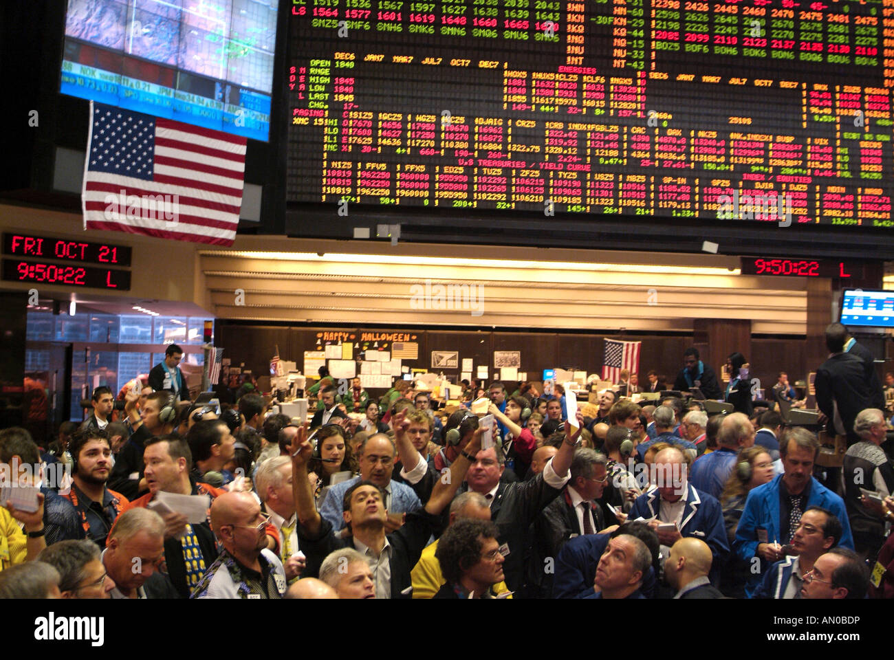 USA, Illinois, Chicago, Board of Trade's Agriculture and Financial ...