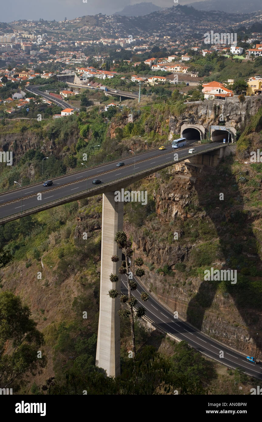 Roads Funchal madeira november Stock Photo - Alamy