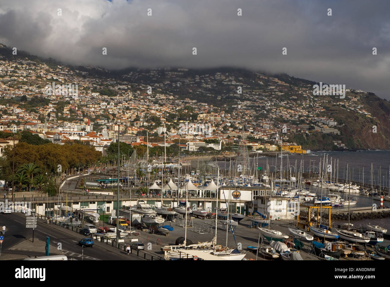 Funcal madeira november Stock Photo - Alamy