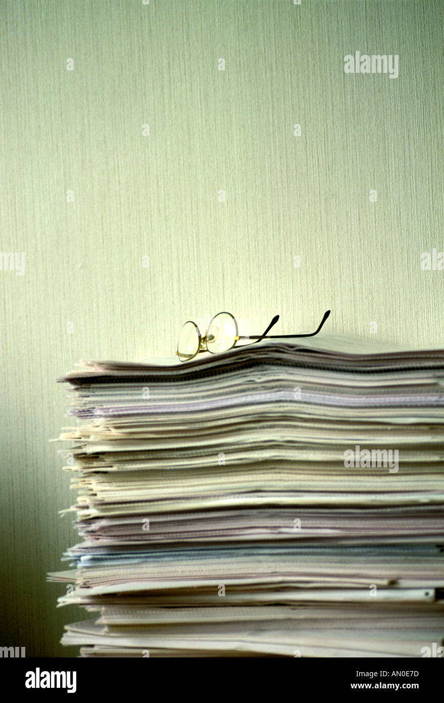Computer printouts hi-res stock photography and images - Alamy