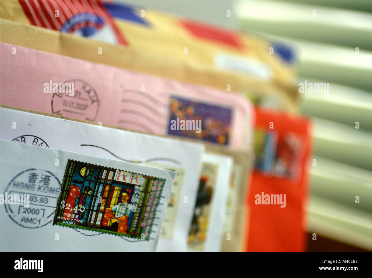 Stamped envelopes hi-res stock photography and images - Alamy
