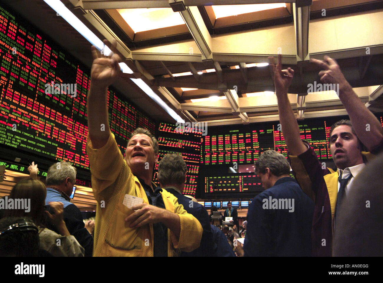 USA, Illinois, Chicago, Board of Trade's Agriculture and Financial ...