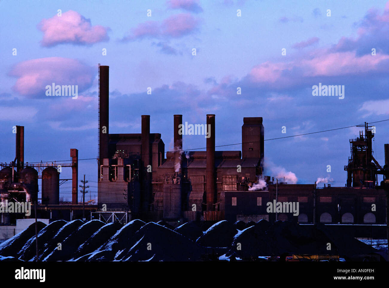 Factory in Cleveland Ohio USA Stock Photo - Alamy
