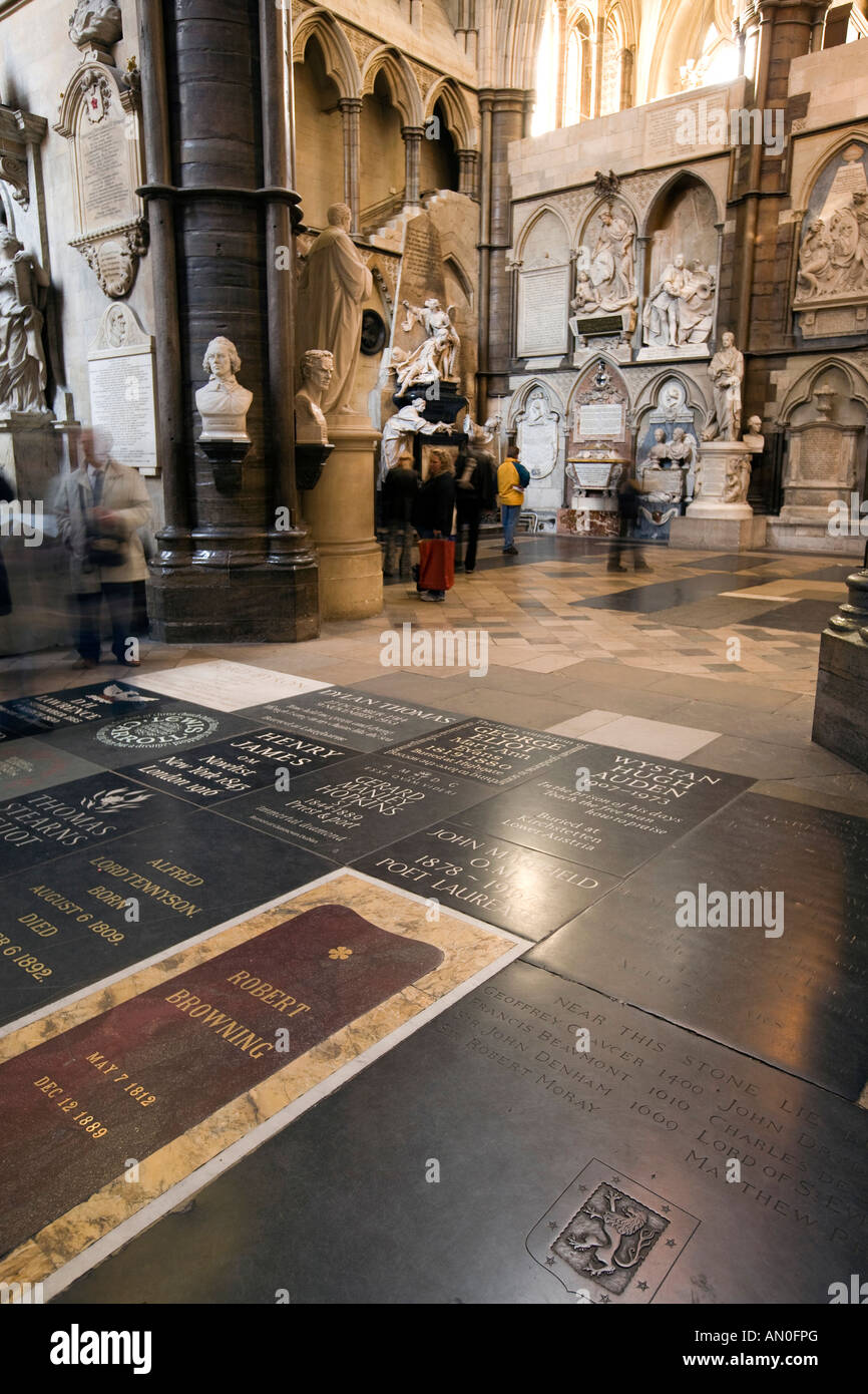 Poets corner westminster abbey hi-res stock photography and images - Alamy