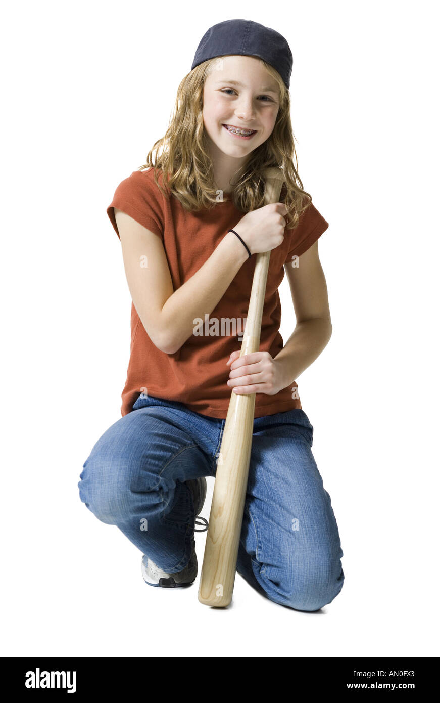 Bat girl Cut Out Stock Images & Pictures - Alamy