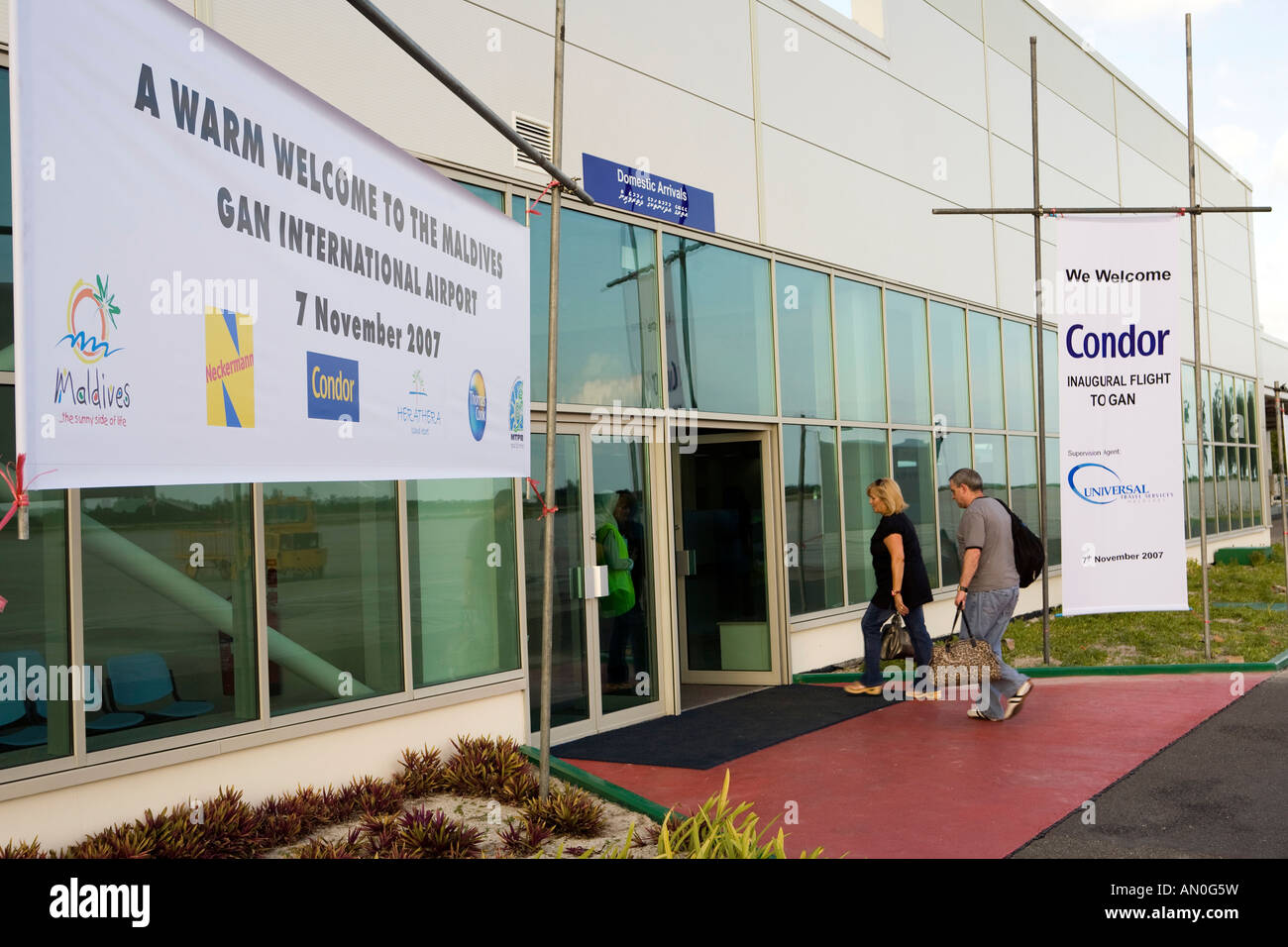 Gan airport hi-res stock photography and images - Alamy