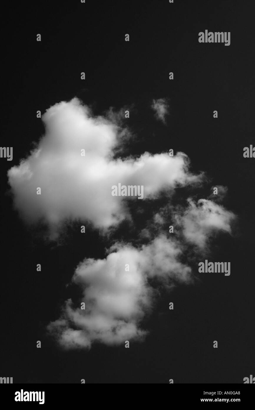 Single rain cloud Black and White Stock Photos & Images - Alamy